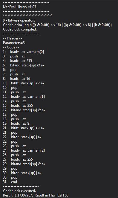 MteEval - B4X Expression Compiler and Eval Library (Open Source) | B4X Programming Forum