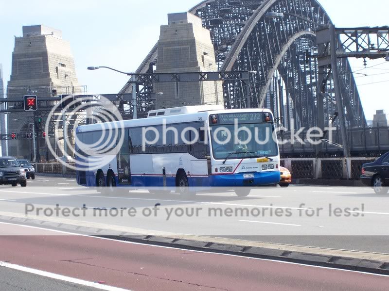 More STA buses on the Bridge.