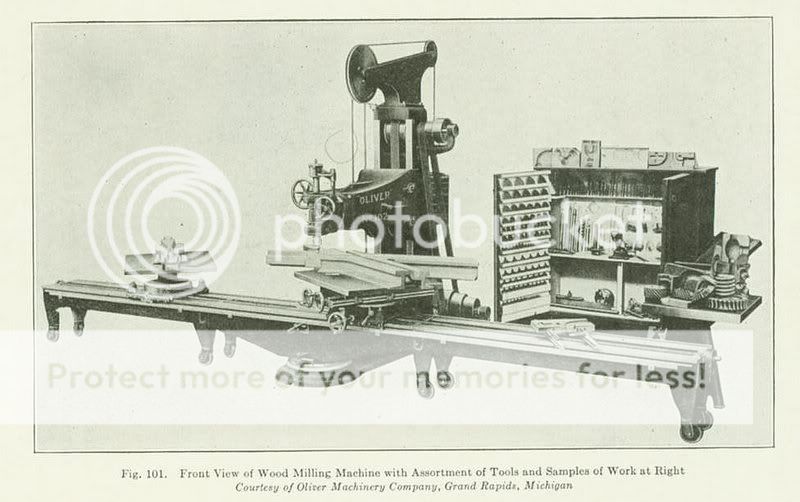 Antique Machinery and History | Vintage OLIVER Pattern Milling Machine ...