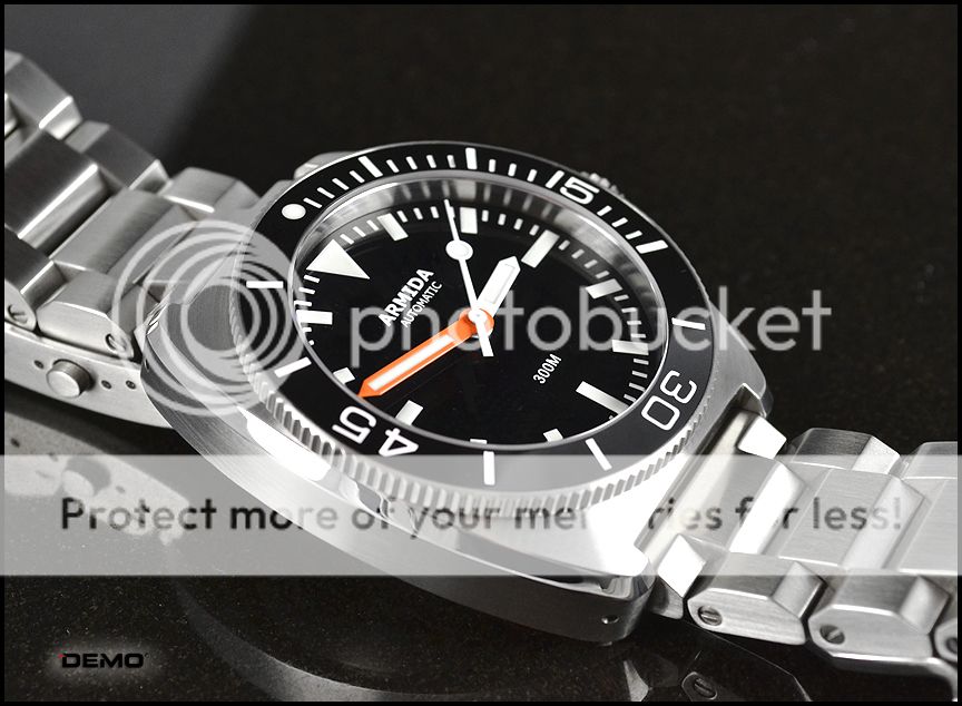 SOLD: Armida A7 - Stainless Steel - Black Dial - No Date | WatchUSeek ...