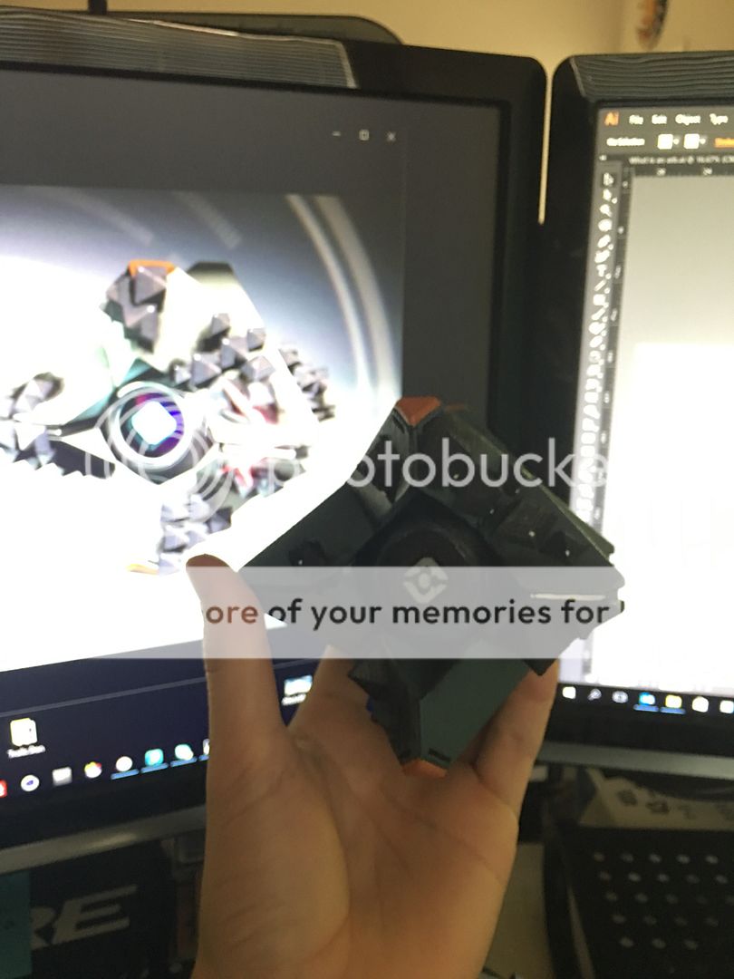 3D Printed SIVA Shell - ROI Ghost : r/DestinyTheGame