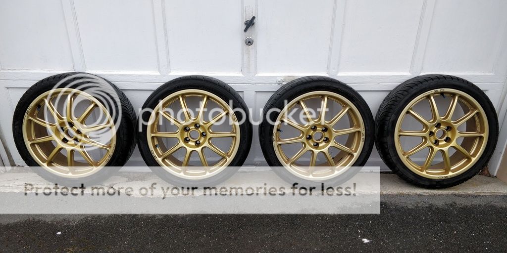 FS: (For Sale) 18 x 7.5 et 53 Prodrive P1 Gold 5x100 OZ Racing - NASIOC