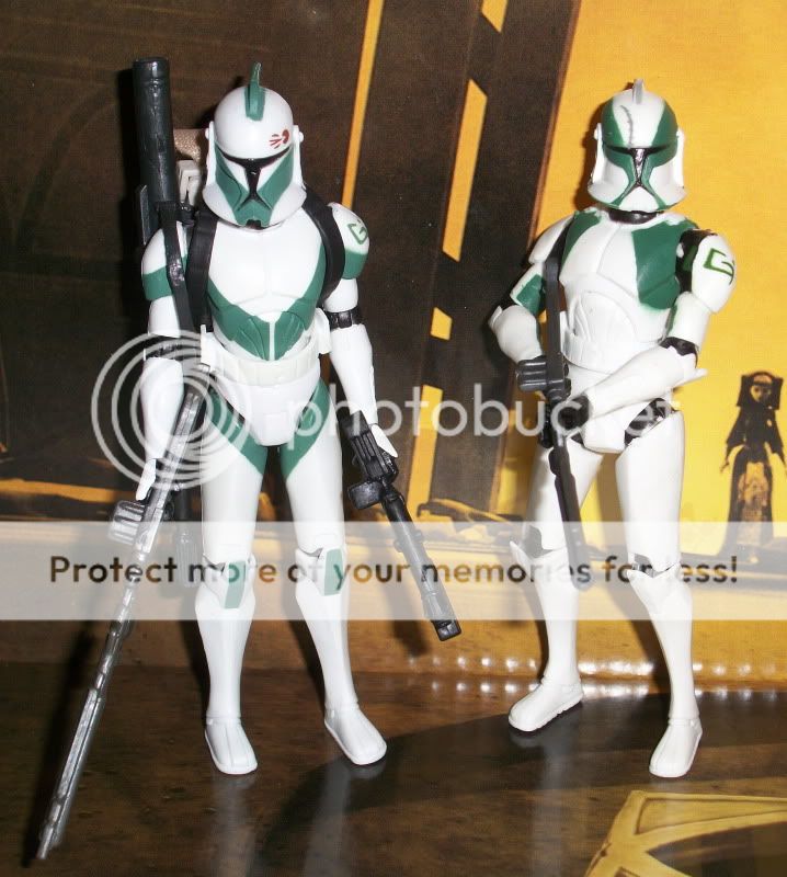 Clone Trooper Buzz with BARC Speeder - 2011 Wal Mart Exclusive