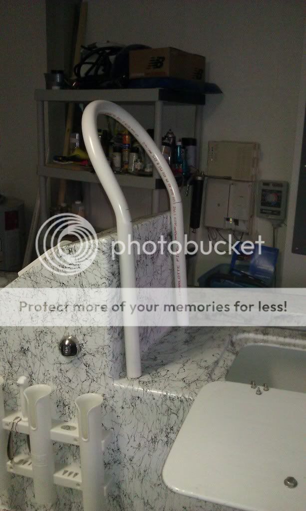 PVC grab bar | Dedicated To The Smallest Of Skiffs