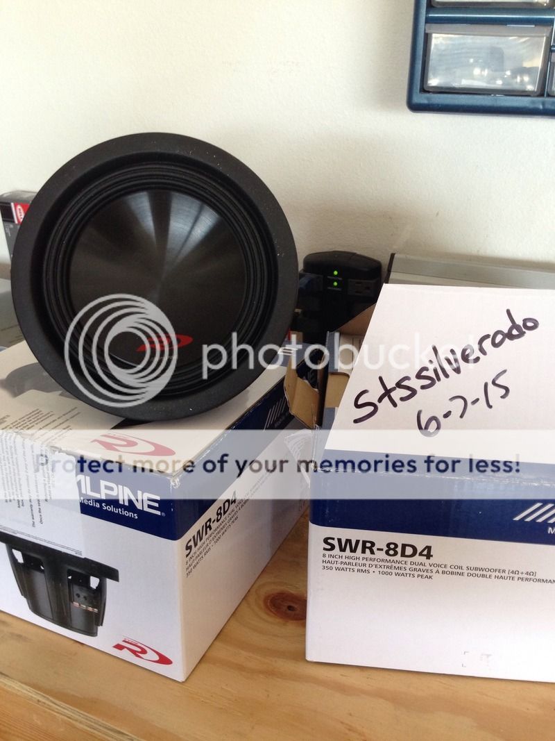 2-Alpine Type-r 8's like new | Car Audio Classifieds!