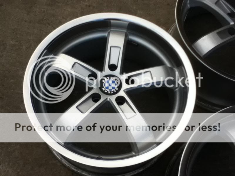 BMW Set x4 polished Genuine Forged Beyern 18 x 8.5 alloy wheels 5 x 120 ...